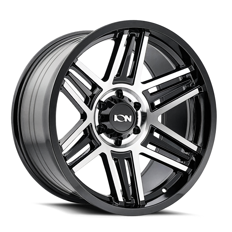 ION Type 147 20x9 / 8x165.1 BP / 0mm Offset / 125.2mm Hub Black/Machin ...