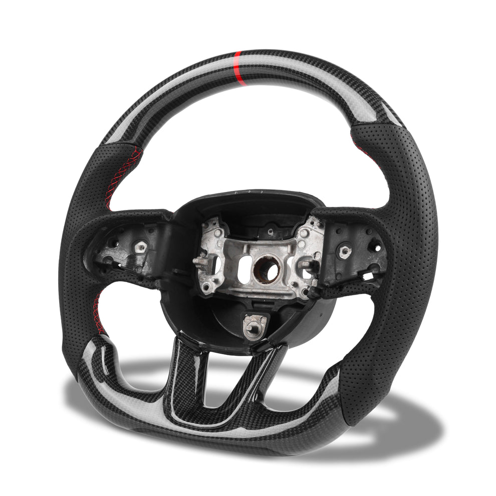 2015-2024 Dodge Charger Carbon Fiber Steering Wheel Core Pre Manufactu ...