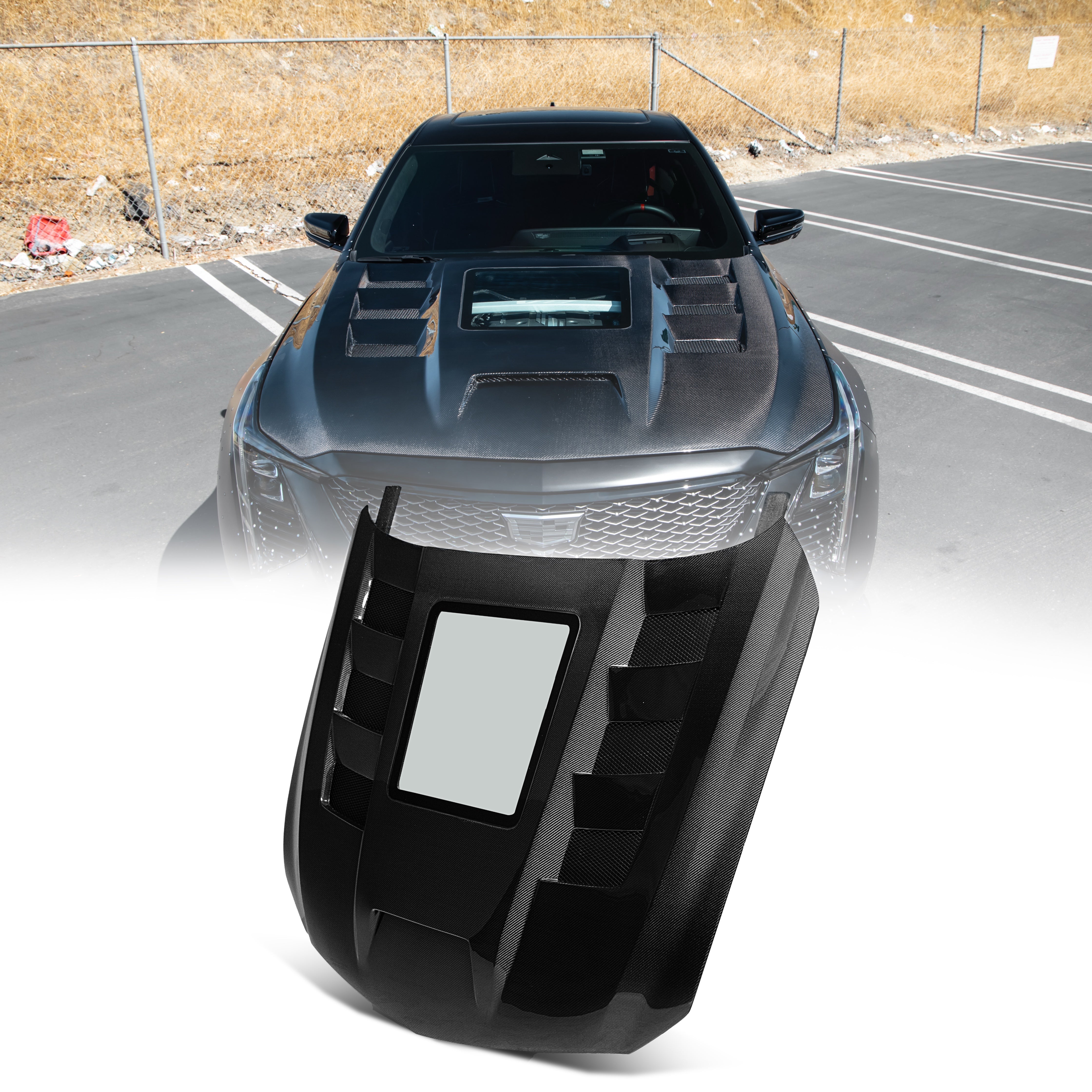 2020-2026 Cadillac CT5 / V-Blackwing Type-Terminator w/Glass Double Si ...