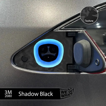 3M Shadow Black Camo Tesla Charge Port Wrap | Model S – NTXGlow