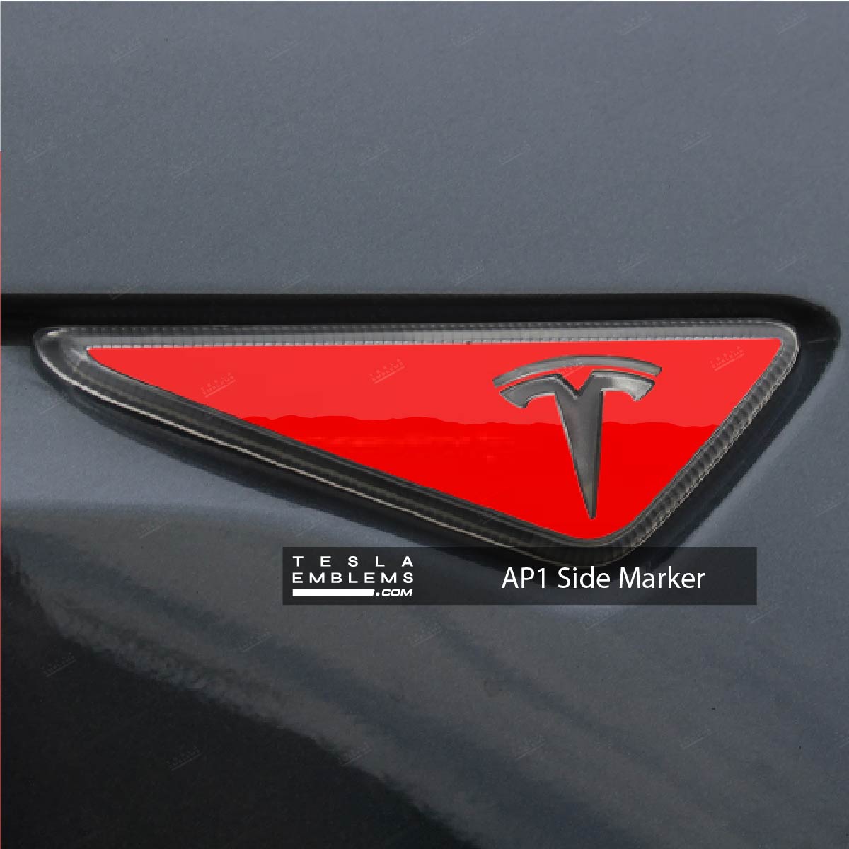 3M Gloss Dragon Fire Red Tesla AP1 Side Marker Wrap (2pcs) – NTXGlow