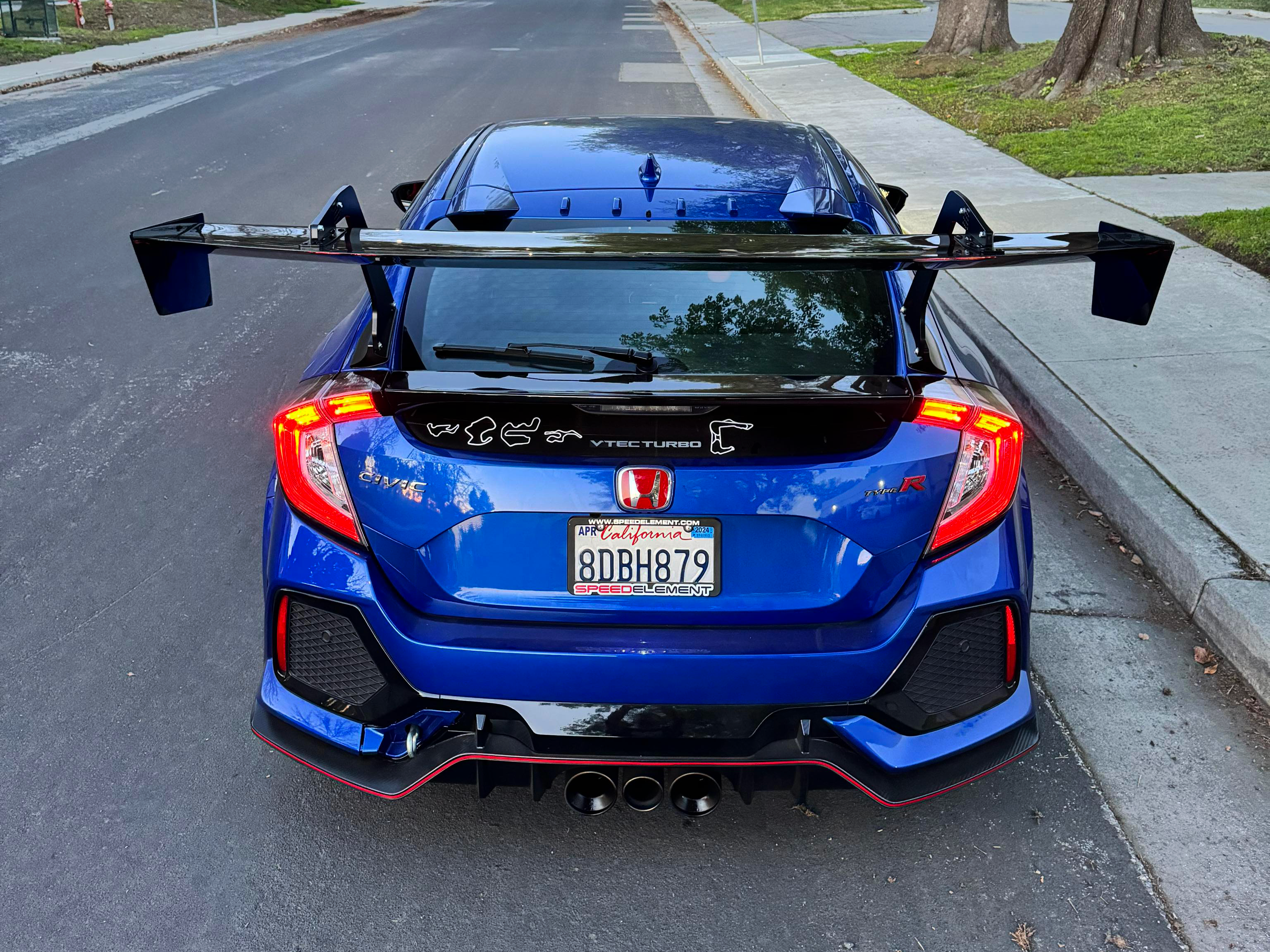GT Wing – Honda Civic Type R / Honda Civic Sport (FK7/FK8, 2017-2021 ...