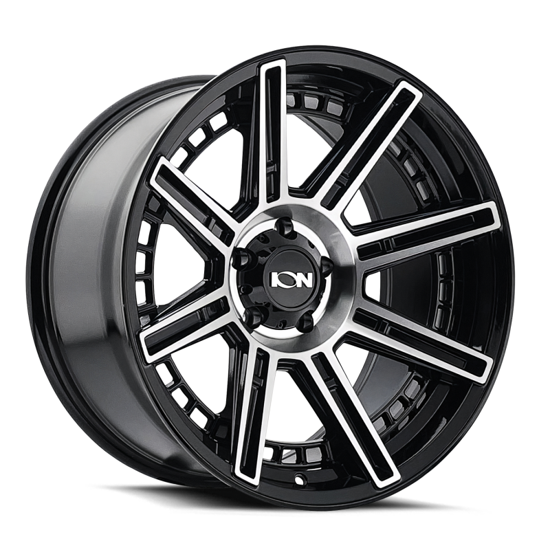 ION Type 149 20x10 / 5x127 BP / -24mm Offset / 78.1mm Hub Black/Machin ...