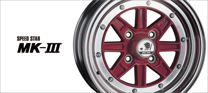 SSR MK-III 15x8 4x114.3 +00 Offset Gun Metallic Wheel *SPECIAL ORDER-N ...
