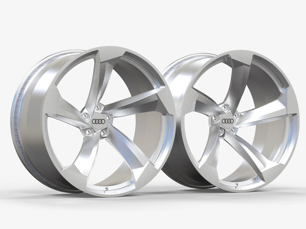 Set of Forged Audi "Q8 E-Tron" Rotor Style Wheels – NTXGlow