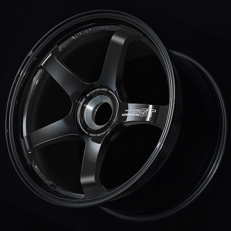 Advan GT for Porsche 21x12.5 / +44 Offset / CL-CL / Racing Titanium Bl ...