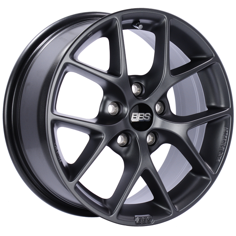 BBS SR 16x7 5x120 ET36 Satin Grey Wheel -82mm PFS/Clip Required – NTXGlow