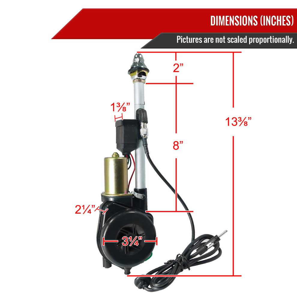 Antenna Mast Replacement Kit – NTXGlow