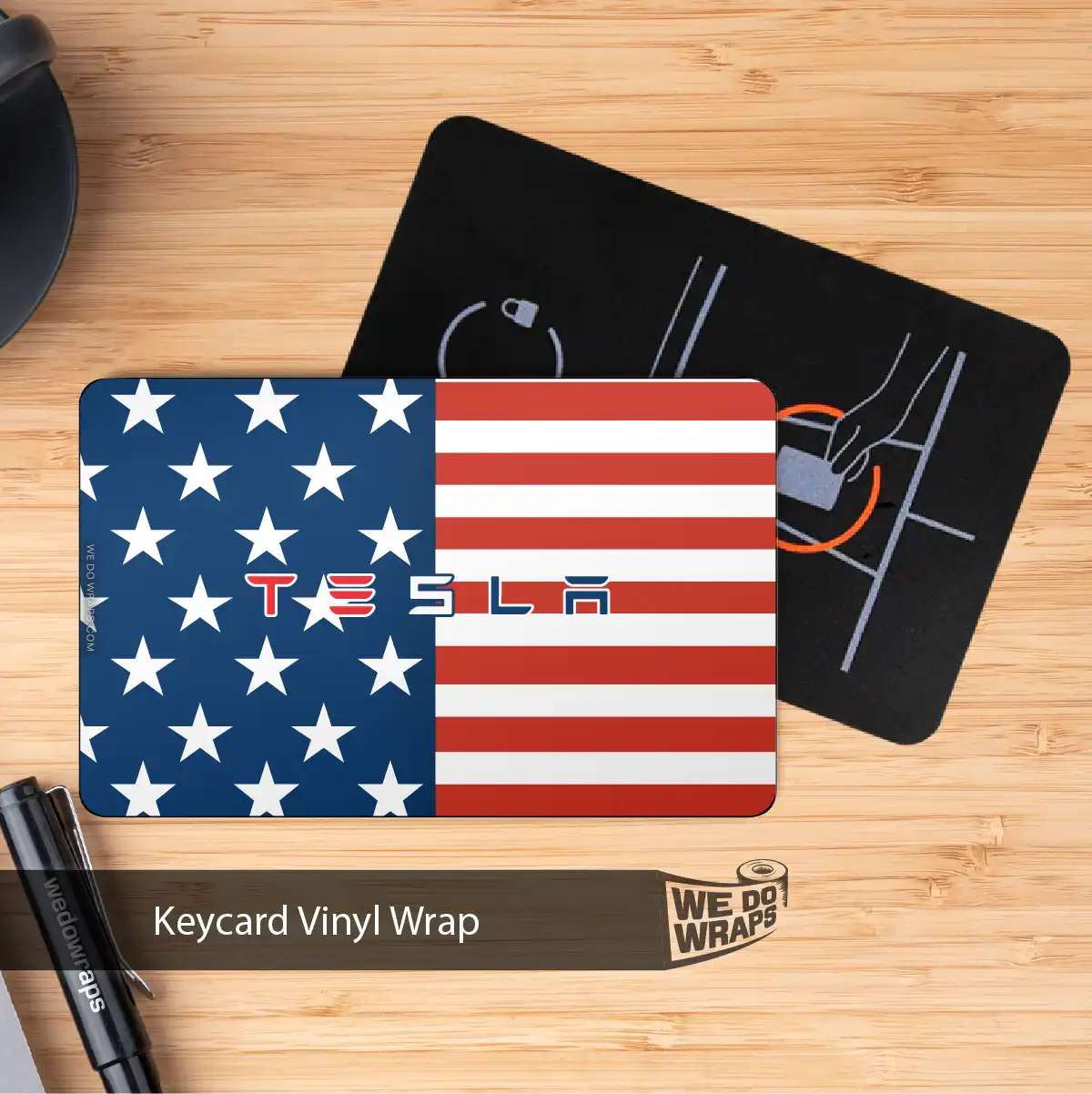 American Flag | NFC Key Card Wrap – NTXGlow