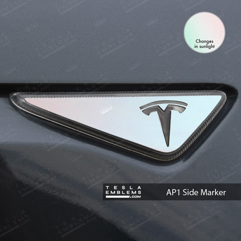 KPMF Matte Aurora Peal Tesla AP1 Side Marker Wrap (2pcs) – NTXGlow