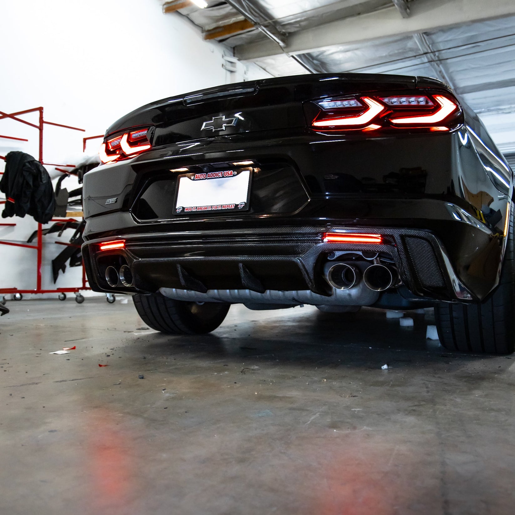 2016-2025 Chevy Camaro Diffuser Clear LED Rear Reflectors (Pair) – NTXGlow