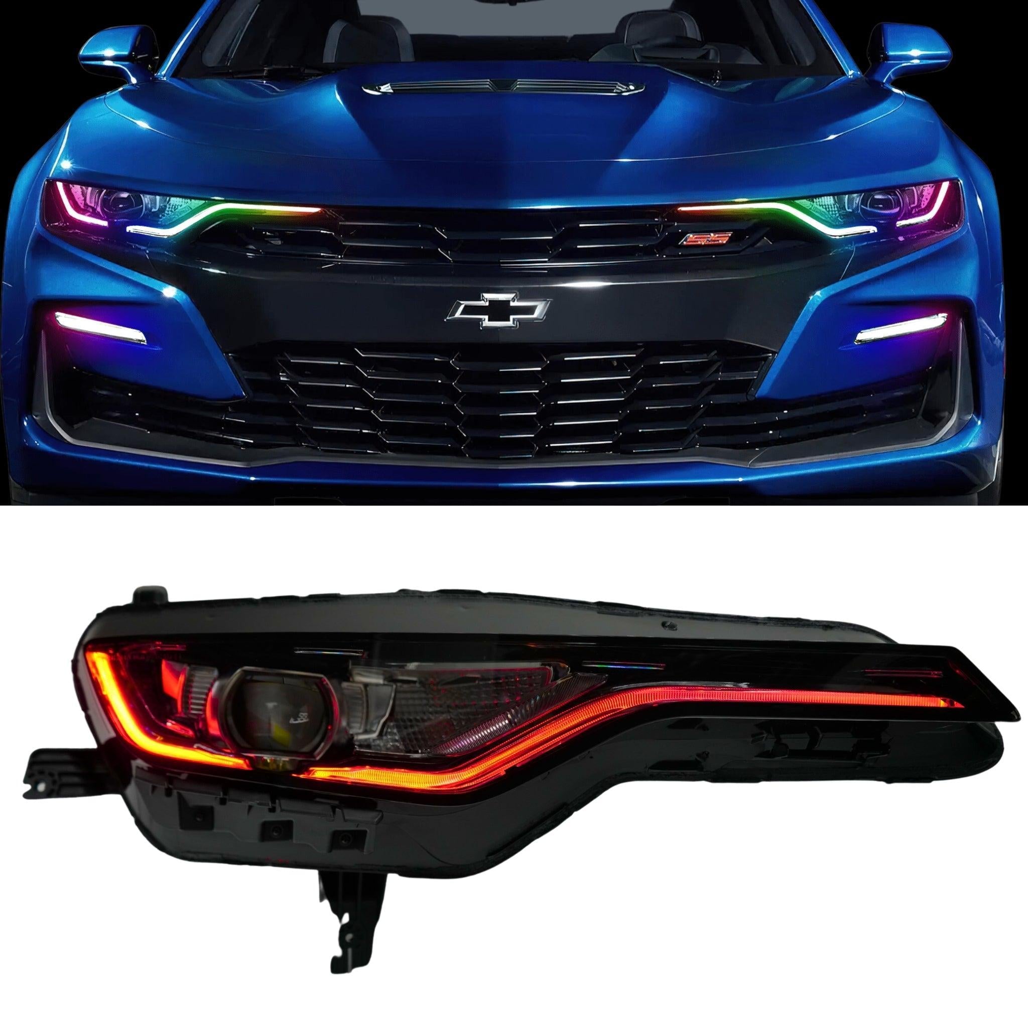 Chevrolet Camaro RS/SS RGBWA DRL Boards (2019-2024) – NTXGlow