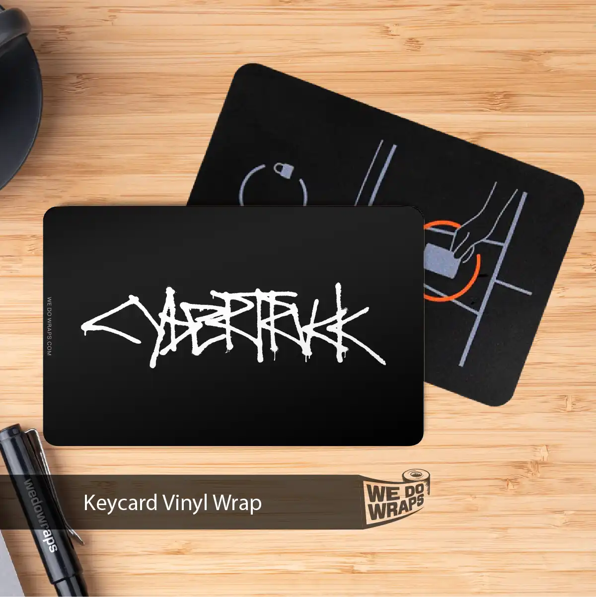 Cybertruck Logo | NFC Key Card Wrap – NTXGlow