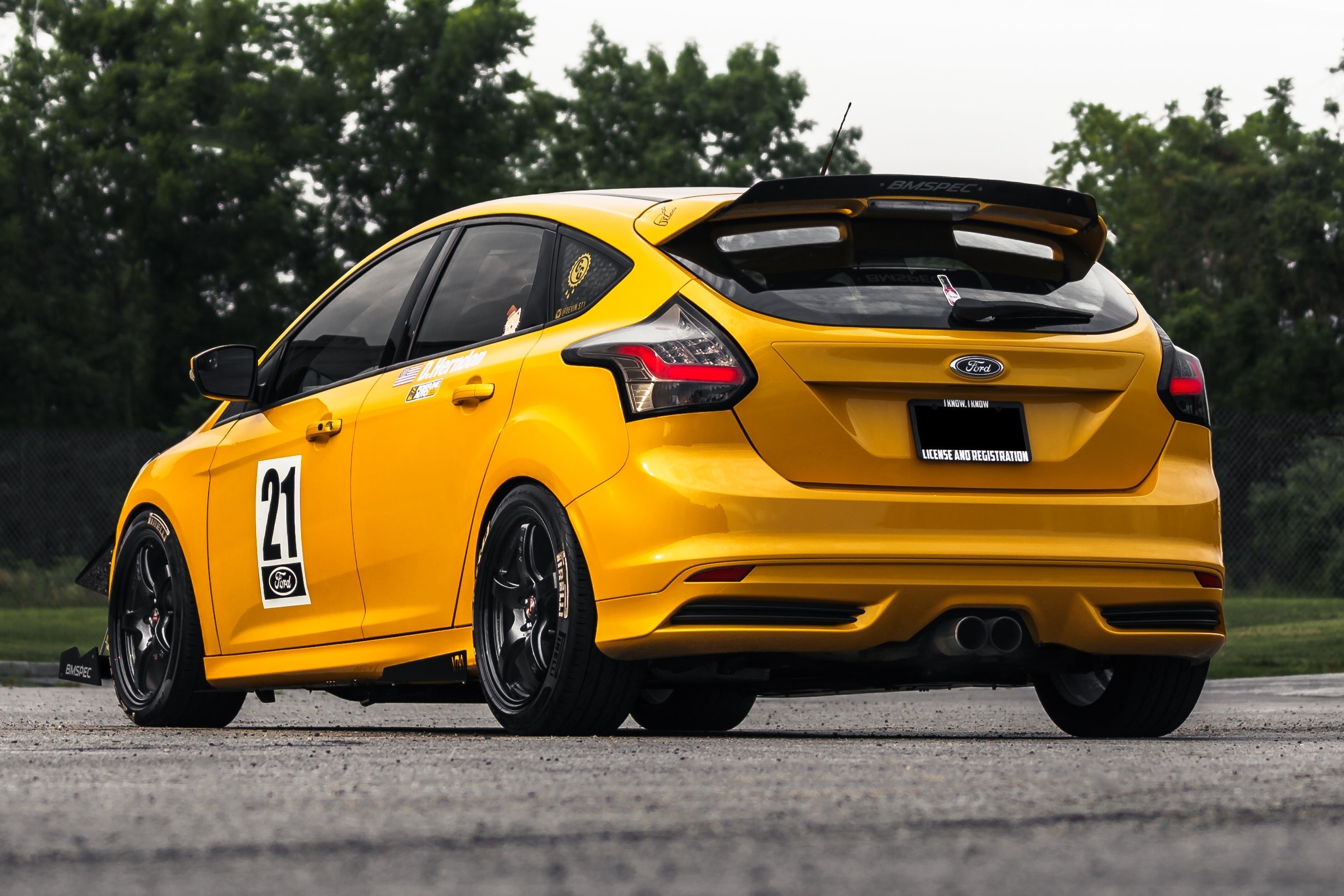 Spoiler Extension – Ford Focus ST (3rd Gen, 2013-2018) – NTXGlow