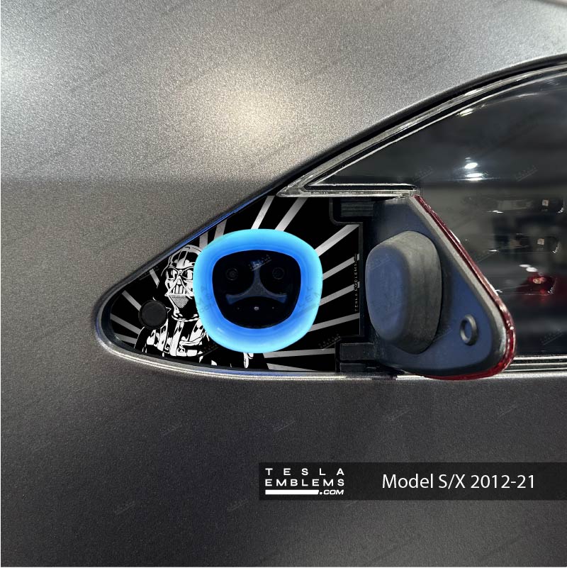 Darth Vader Tesla Charge Port Wrap | Model S – NTXGlow
