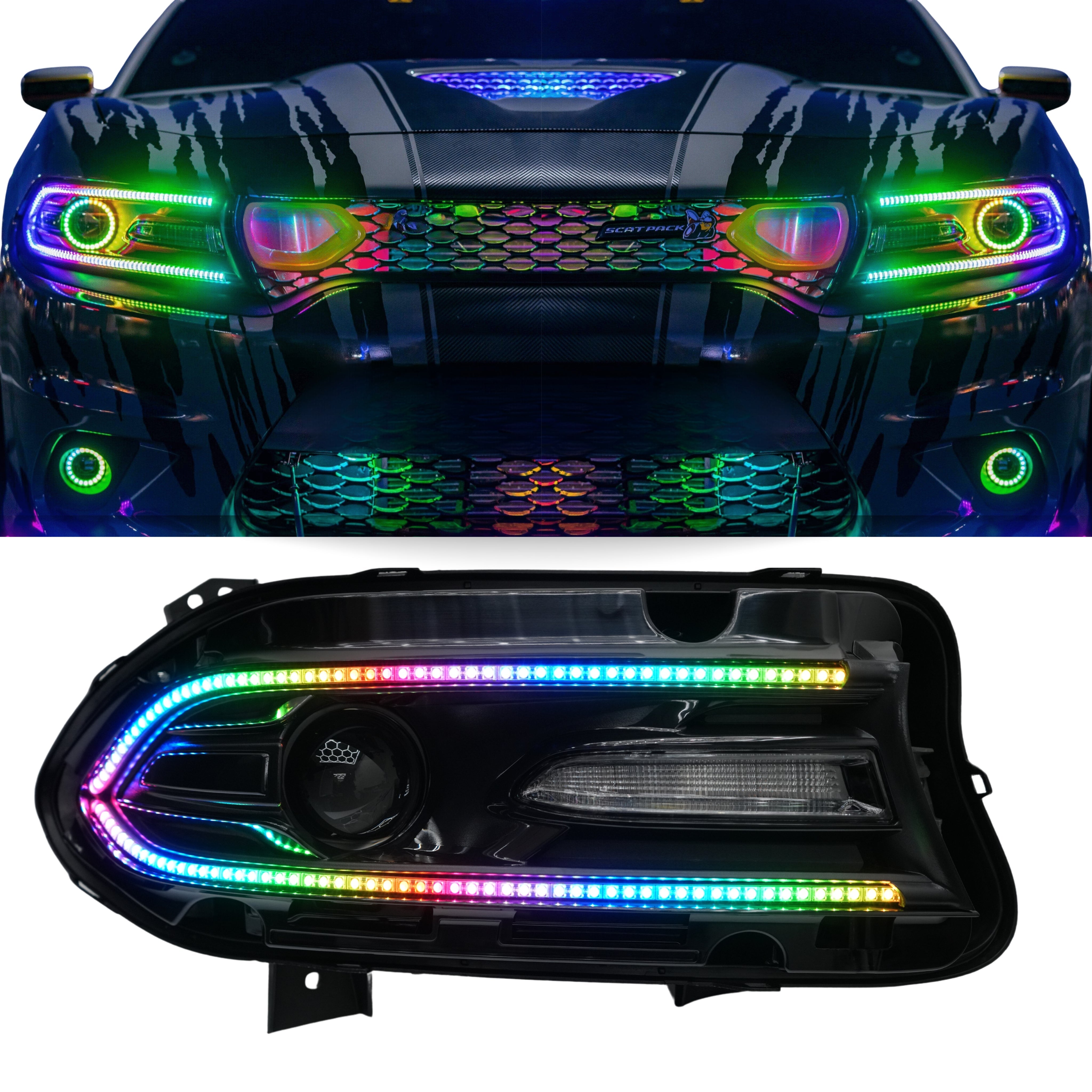 Dodge Charger Flow Series DRL Boards (2015-2023) – NTXGlow
