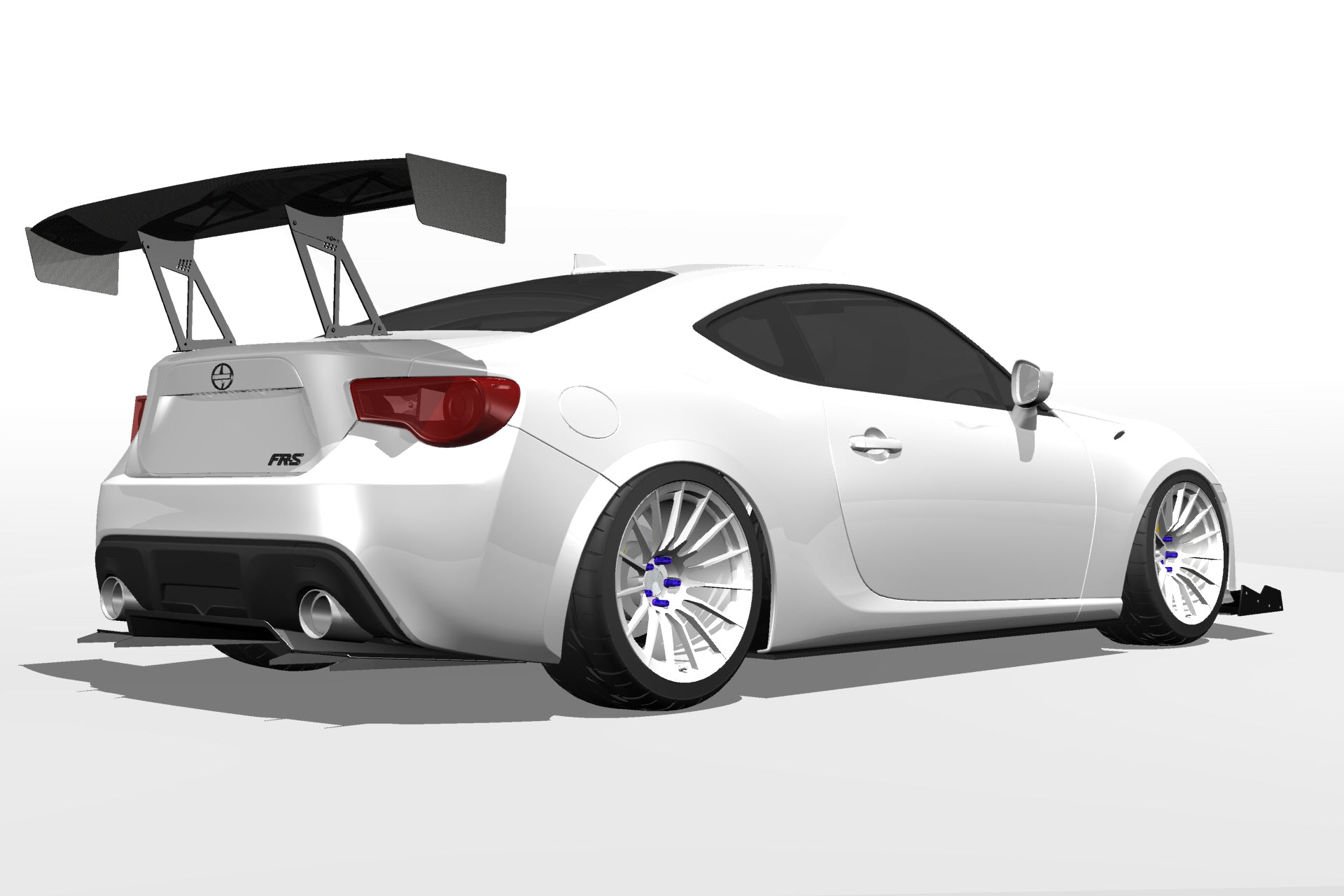 Diffuser V1+ – FRS/BRZ/GT86 (ZN6/ZC6, 2013-2021) – NTXGlow