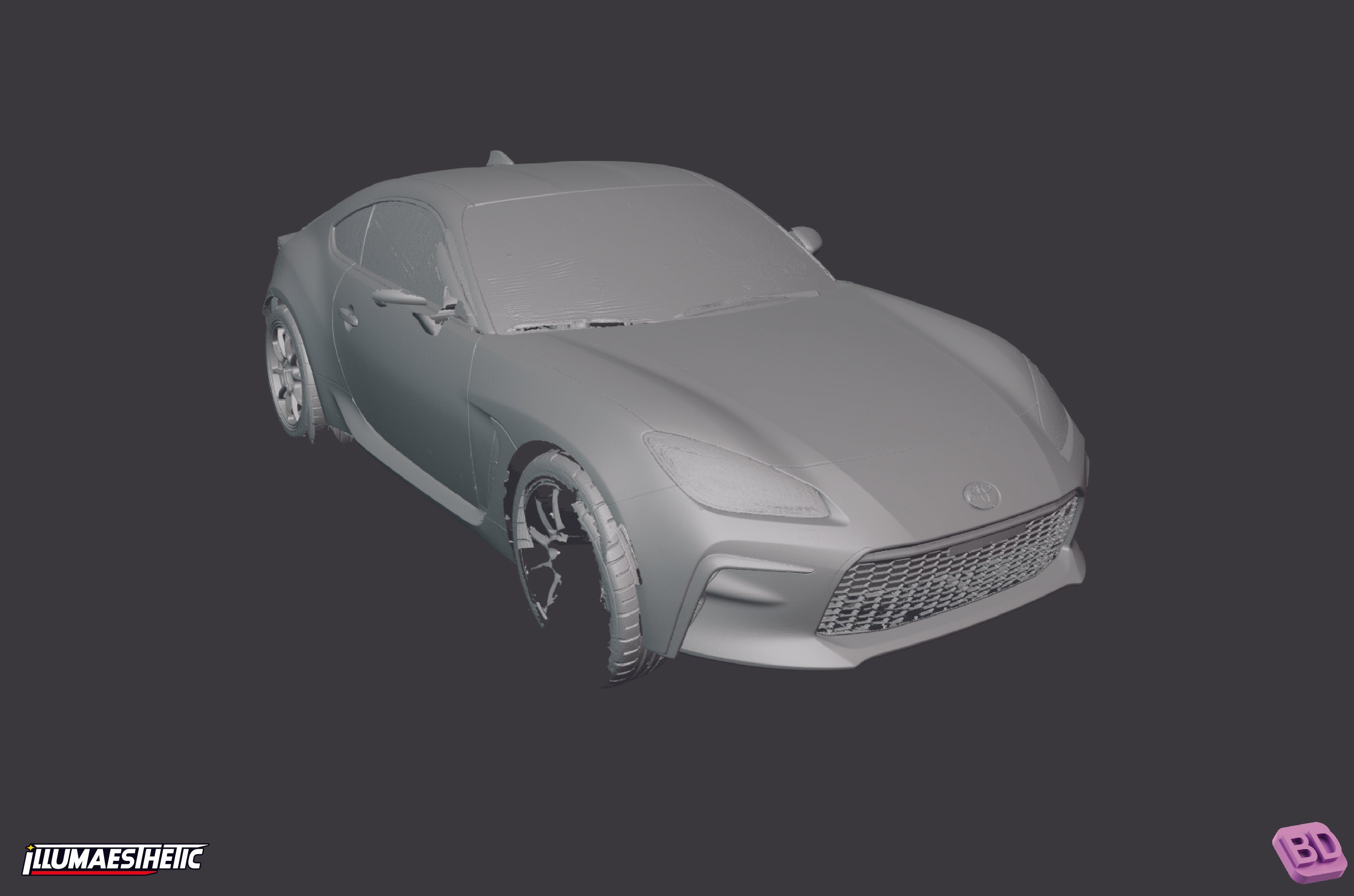 Subaru BRZ / Toyota GR86 (ZD8 / ZN8) 3D Scan (2022+) – NTXGlow