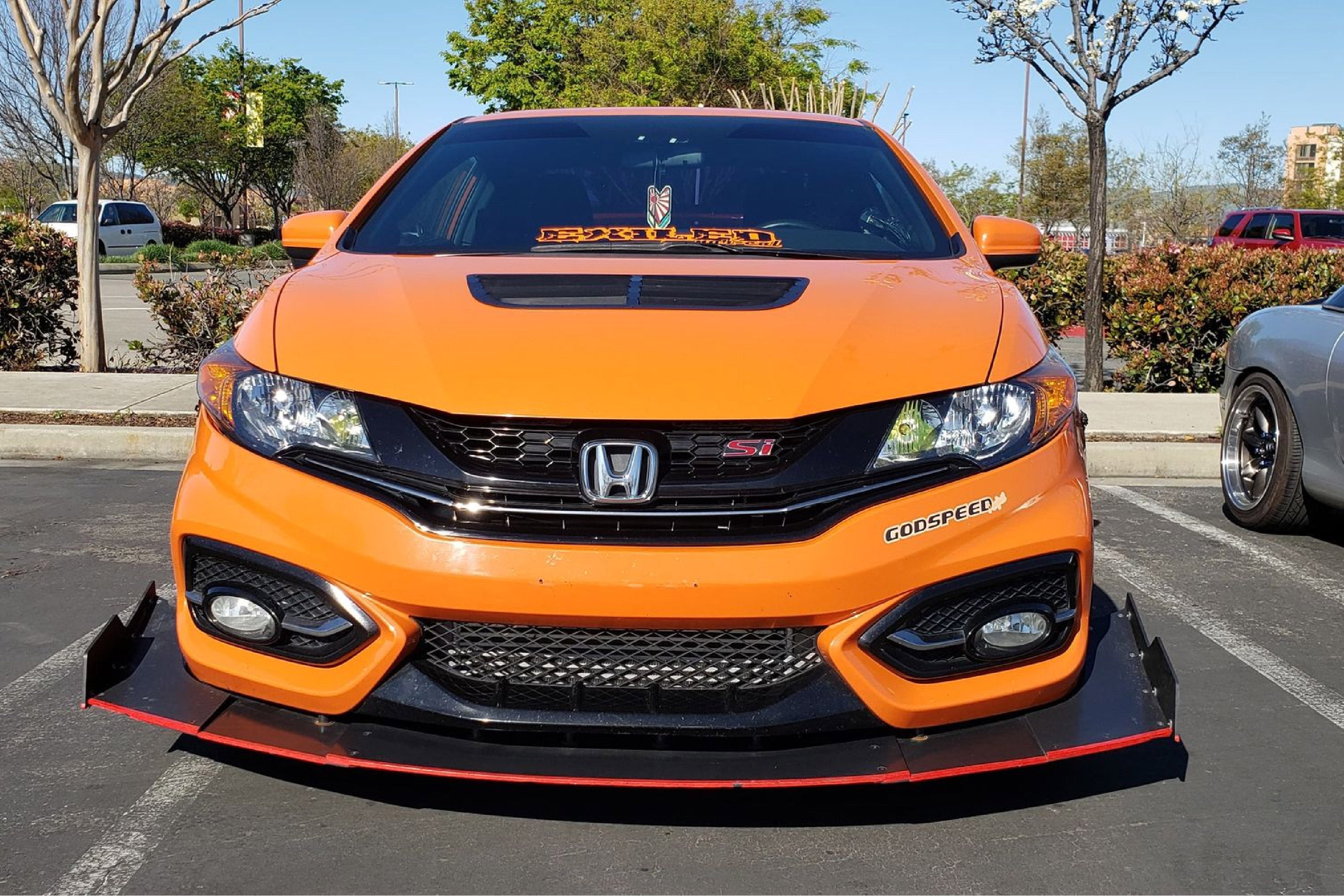Front Splitter – Honda Civic Si Coupe (FG4, 2014-2015) – NTXGlow