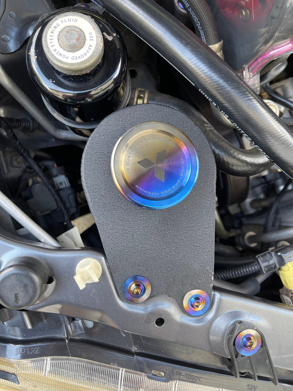 JDC Titanium Cap for JM Fab Tanks (Evo 7/8/9) – NTXGlow