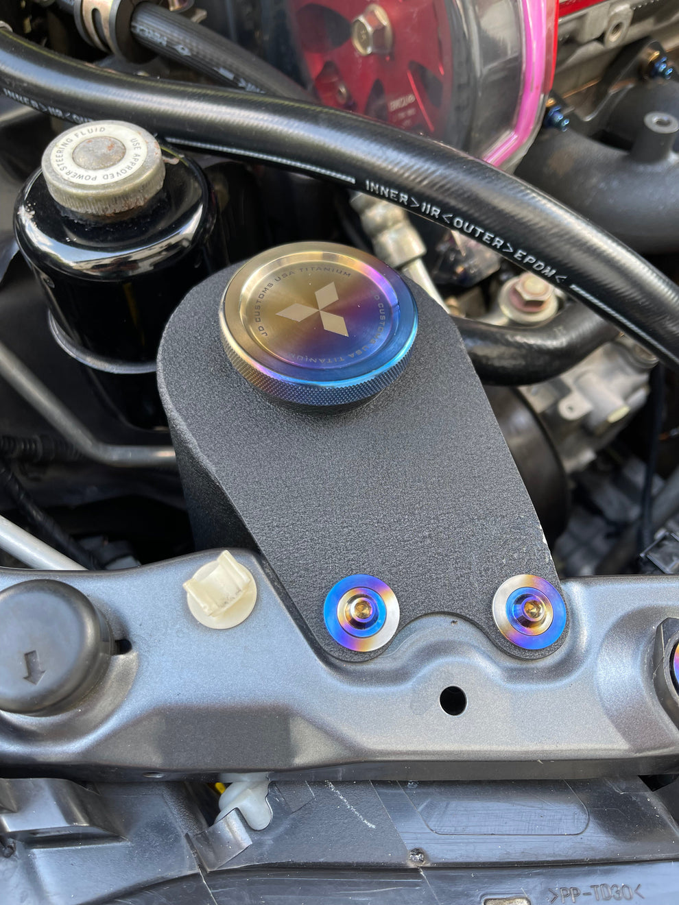 JDC Titanium Cap for JM Fab Tanks (Evo 7/8/9) – NTXGlow