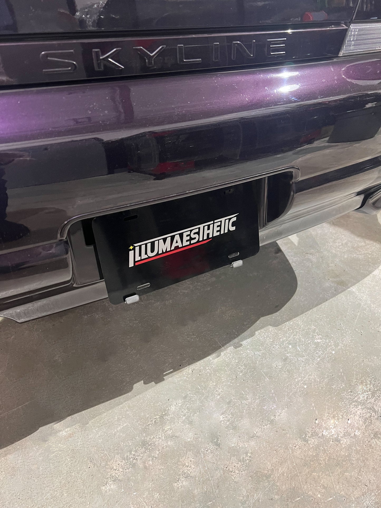 Illumaesthetic License Plate – NTXGlow