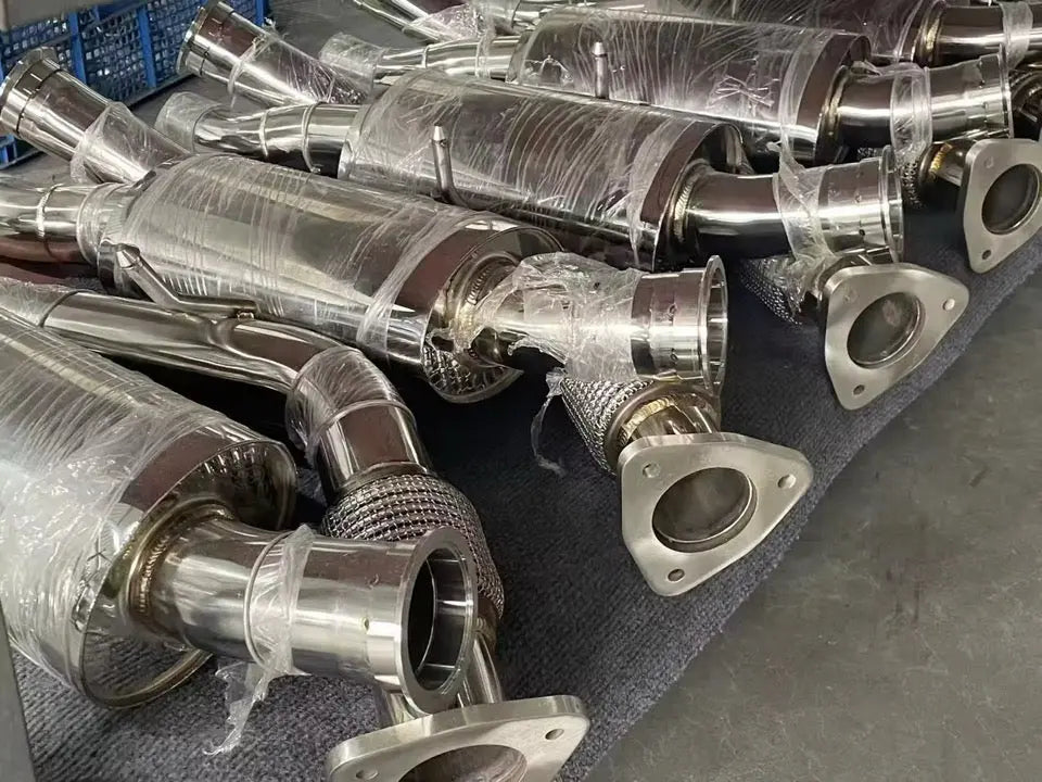 Vorsprung Autowerk Sport Downpipes – Audi Q7 4M 3.0T Supercharged – NTXGlow