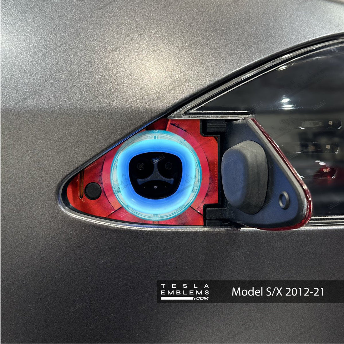 Ironman Arc Reactor Tesla Charge Port Wrap | Model S – NTXGlow