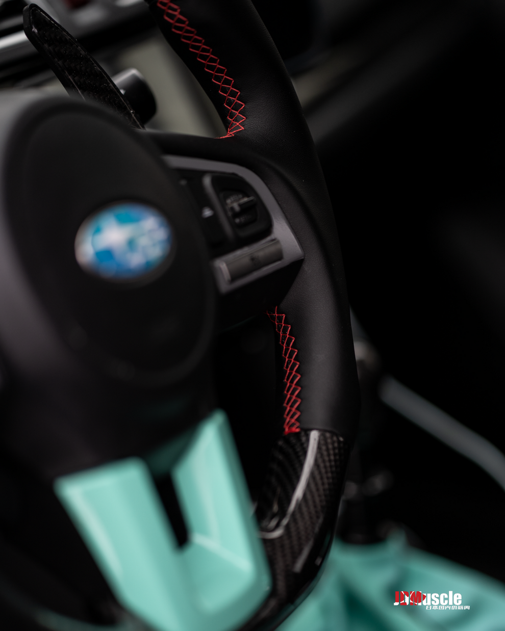 JDMuscle Custom Carbon Fiber Steering Wheel for 2016-2017 Subaru Cross ...