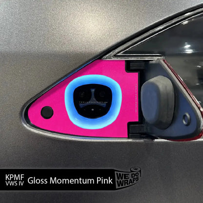 KPMF Gloss Momentum Pink Tesla Charge Port Wrap | Model S – NTXGlow