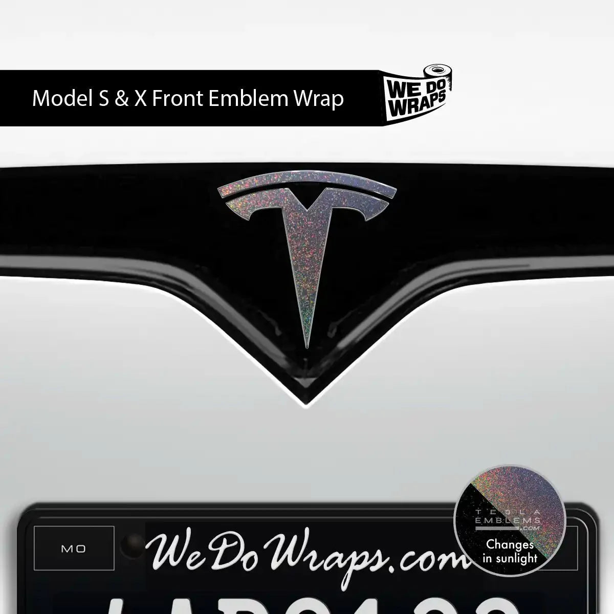 KPMF Morpheus Black Tesla Emblem Decals (Front + Back) | Model S – NTXGlow