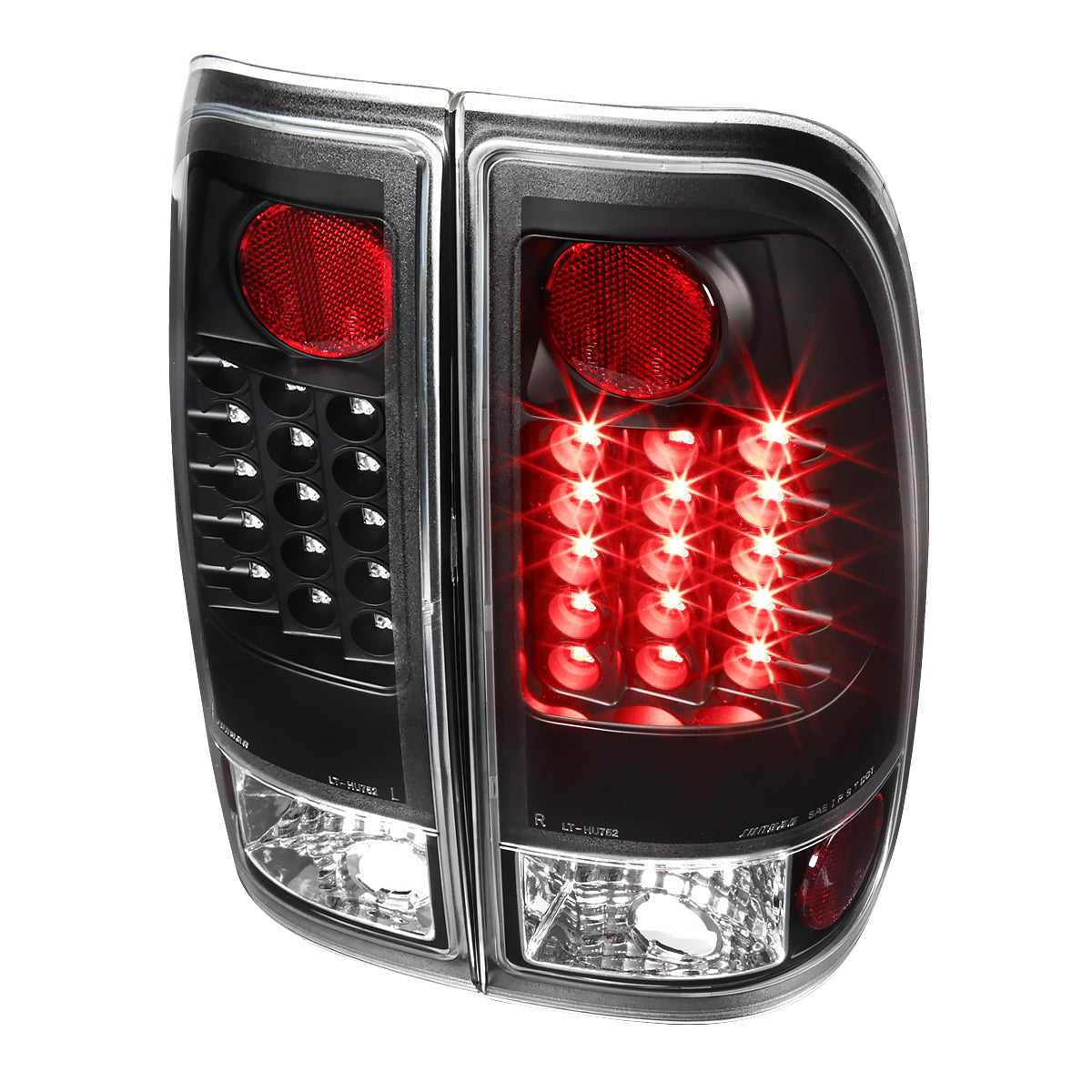1997-2007 Ford F-150/F-250/F-350/F-450/F-550 Styleside V2 LED Tail Lig ...