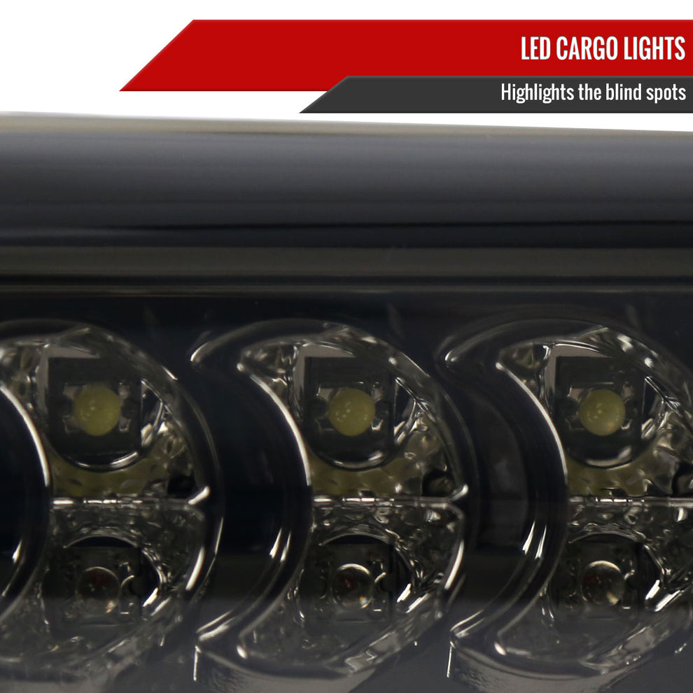 2002-2008 Dodge RAM LED 3rd Brake Light (Chrome Housing/Smoked Lens ...