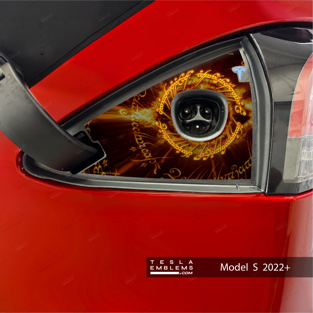 Lord of the Rings Tesla Charge Port Wrap | Model S – NTXGlow