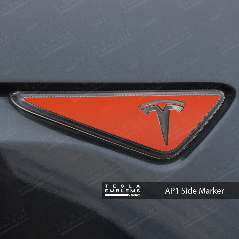 3M Matte Red Tesla AP1 Side Marker Wrap (2pcs) – NTXGlow