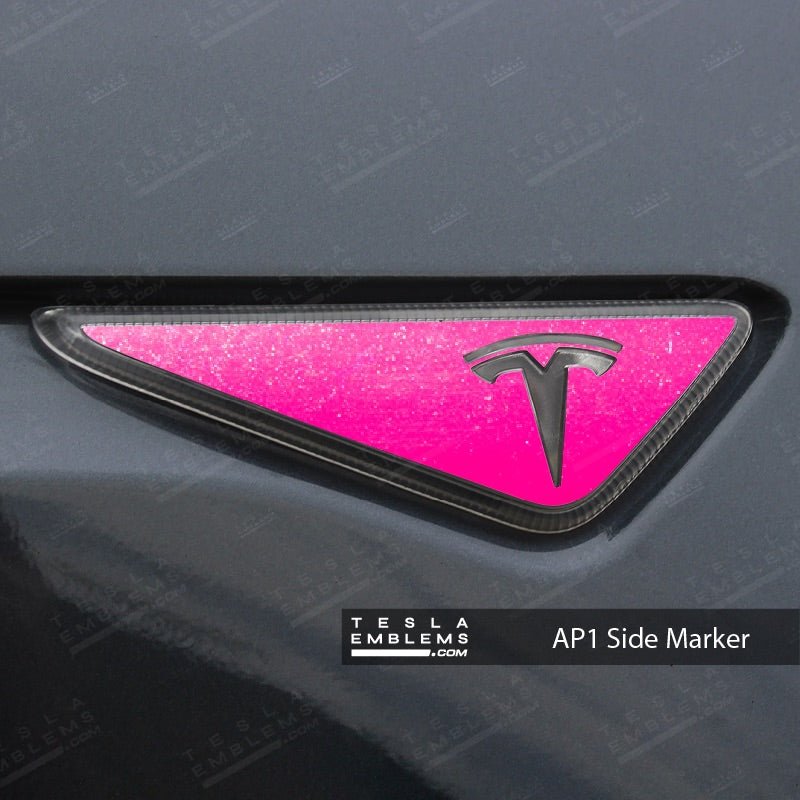 KPMF Momentum Pink Tesla AP1 Side Marker Wrap (2pcs) – NTXGlow