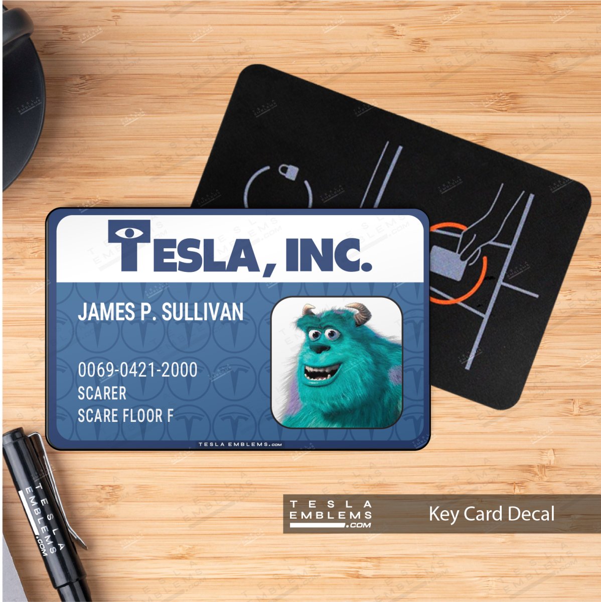 Sully's Monsters, Inc. Scare ID | NFC Key Card Wrap – NTXGlow