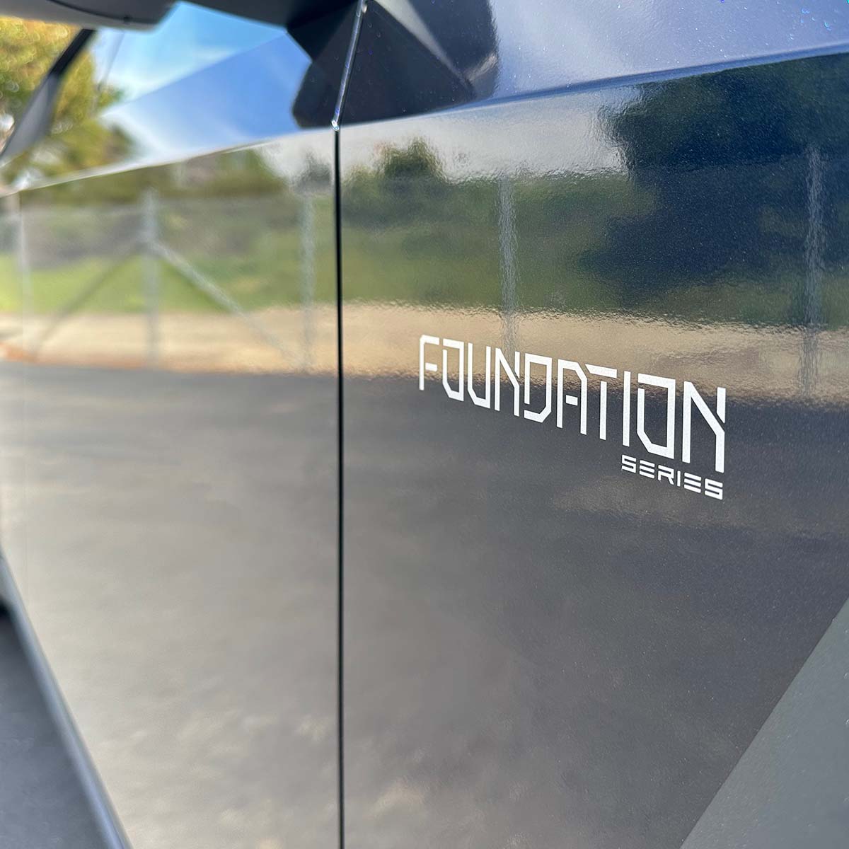 Cybertruck Foundation Series Letters | Cut Vinyl Letters Decal – NTXGlow