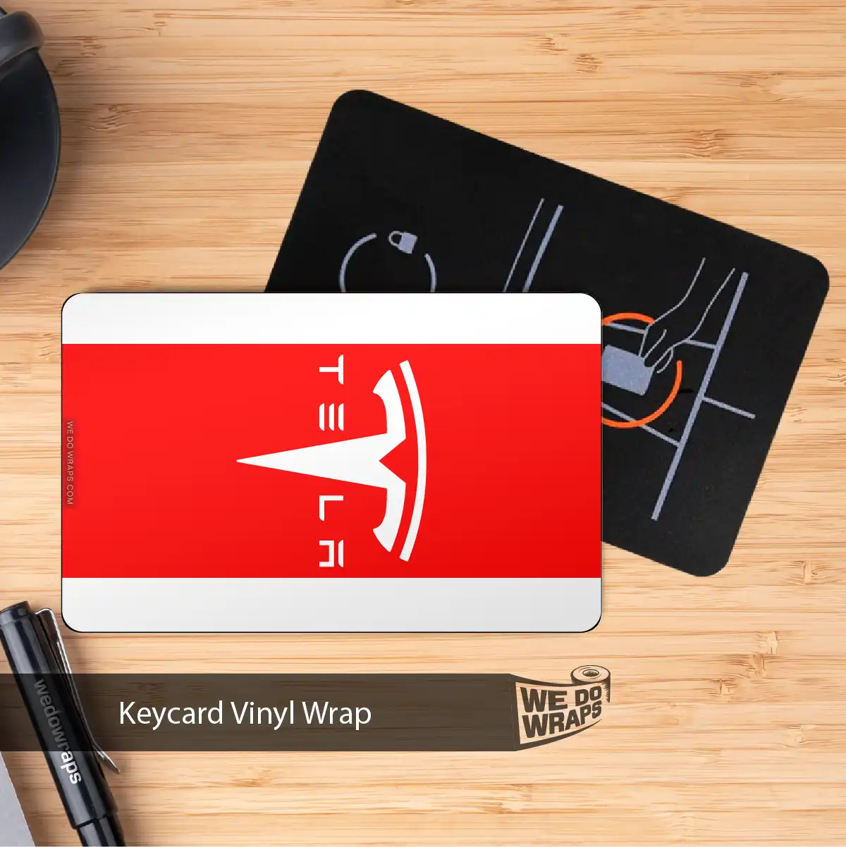 Tesla Flag | NFC Key Card Wrap – NTXGlow