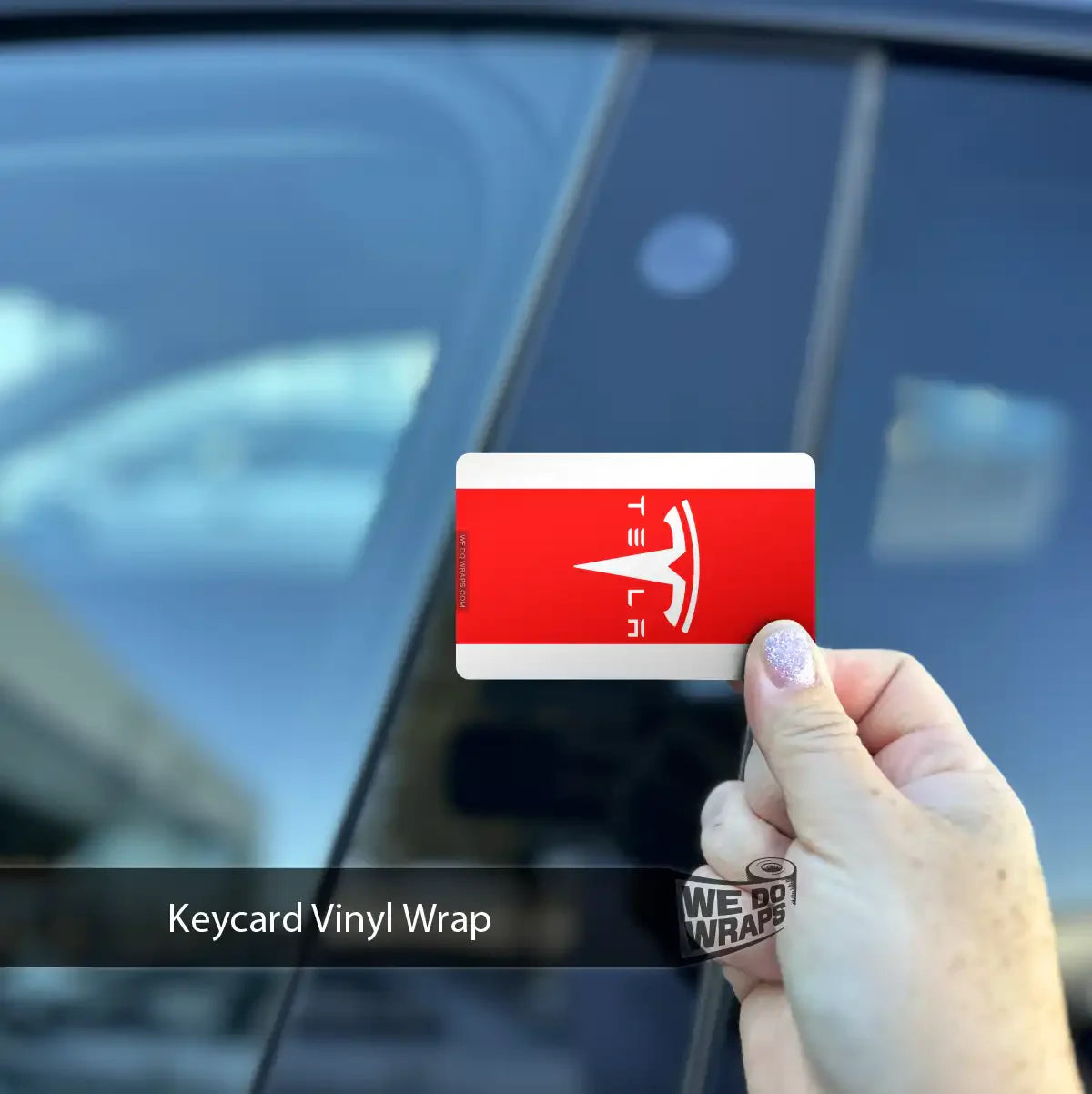 Tesla Flag | NFC Key Card Wrap – NTXGlow