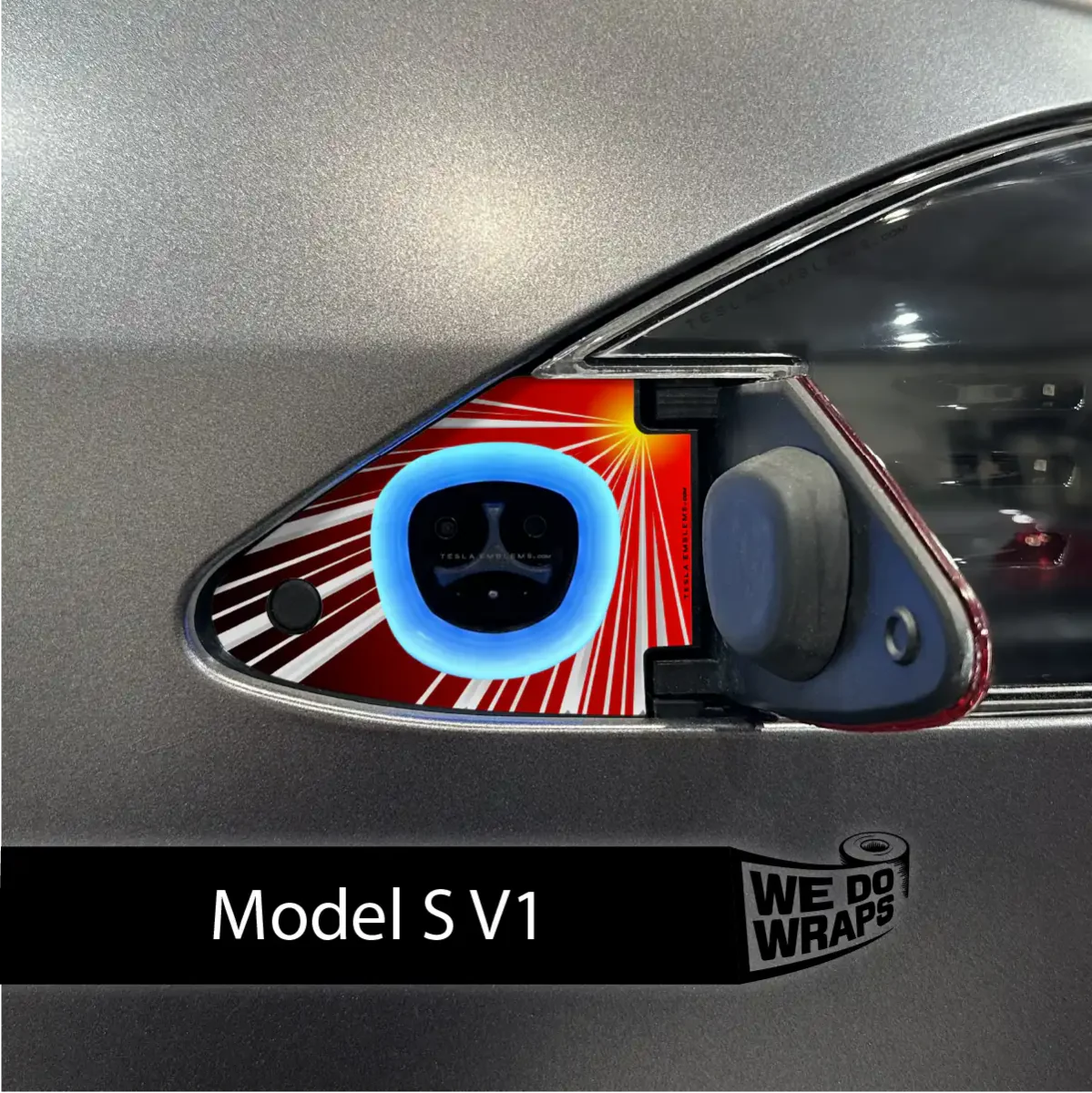 Launche Performance Mode Tesla Charge Port Wrap | Model S – NTXGlow