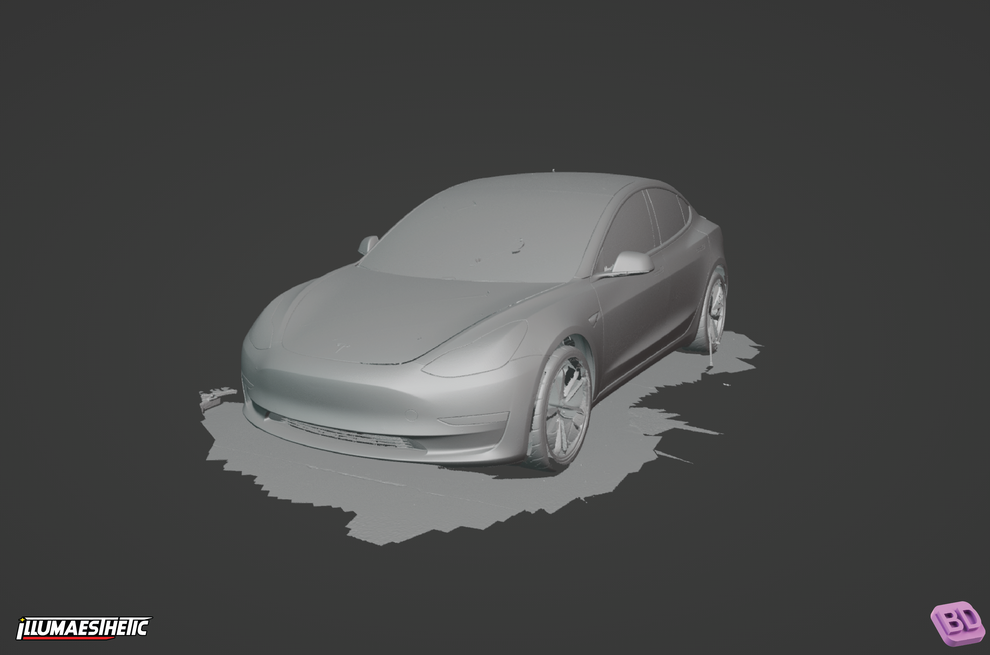 Tesla Model 3 3D Scan (2017-2023) – NTXGlow