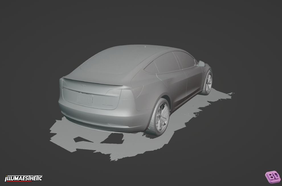 Tesla Model 3 3D Scan (2017-2023) – NTXGlow
