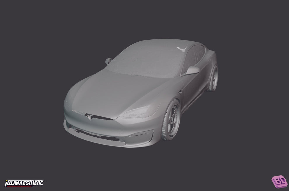 Tesla Model S Plaid 3D Scan (2020-2023) – NTXGlow