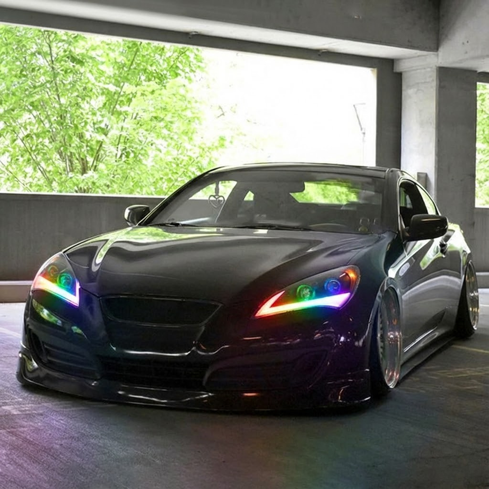 NTXGLOW RGB headlights (2009 - 2010 hyundai genesis coupe bk1) – NTXGlow