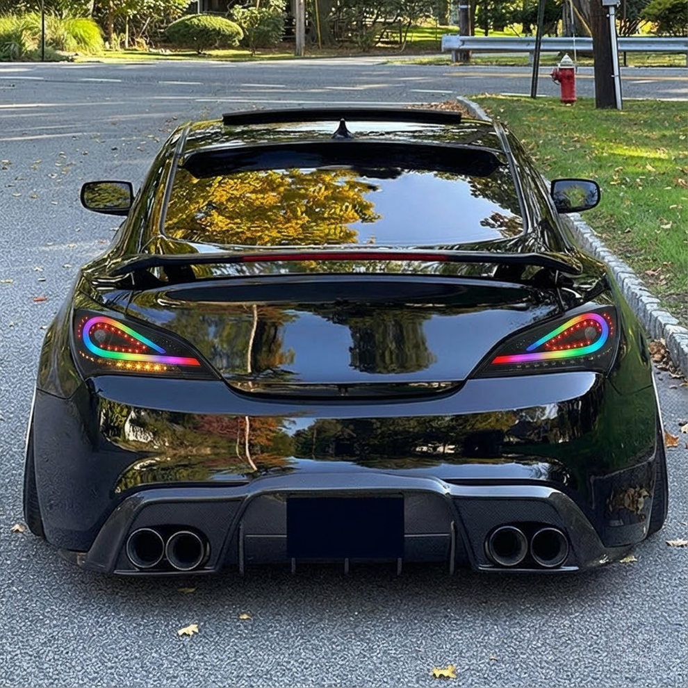 NTXGLOW RGB tail lights (09 - 16 Hyundai genesis coupe bk1) – NTXGlow