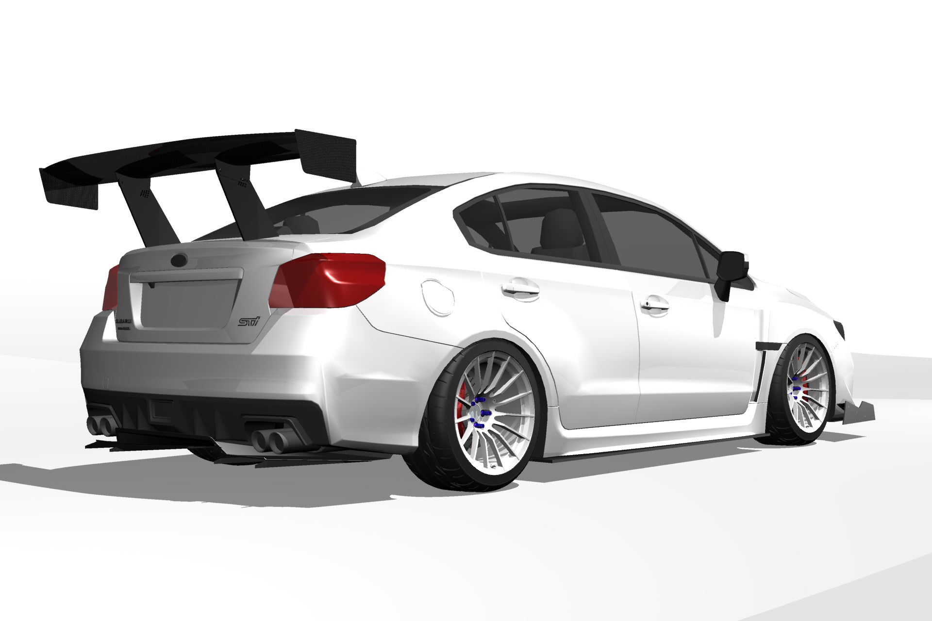 Diffuser V1+ – Subaru Impreza (VA, 2015-2021) – NTXGlow