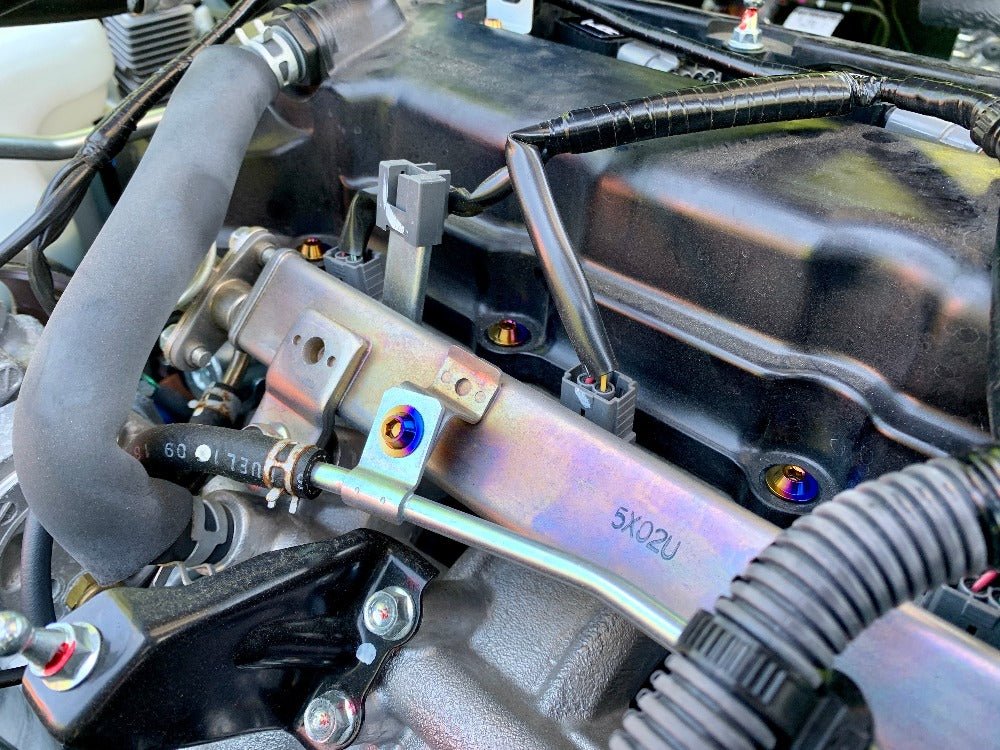 JDC Titanium Engine Bay Dress-Up Hardware Kit (Evo X) – NTXGlow