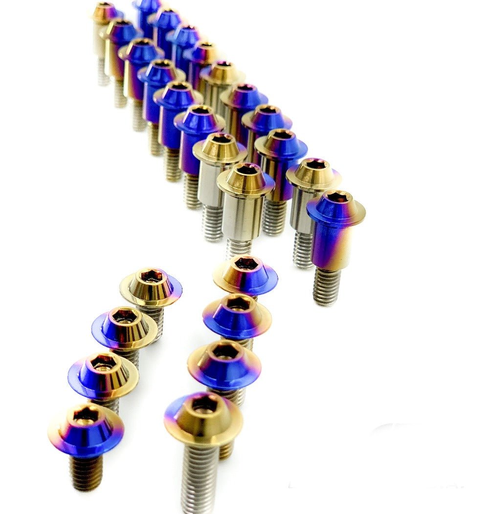 JDC Titanium Engine Bay Dress-Up Hardware Kit (Evo X) – NTXGlow