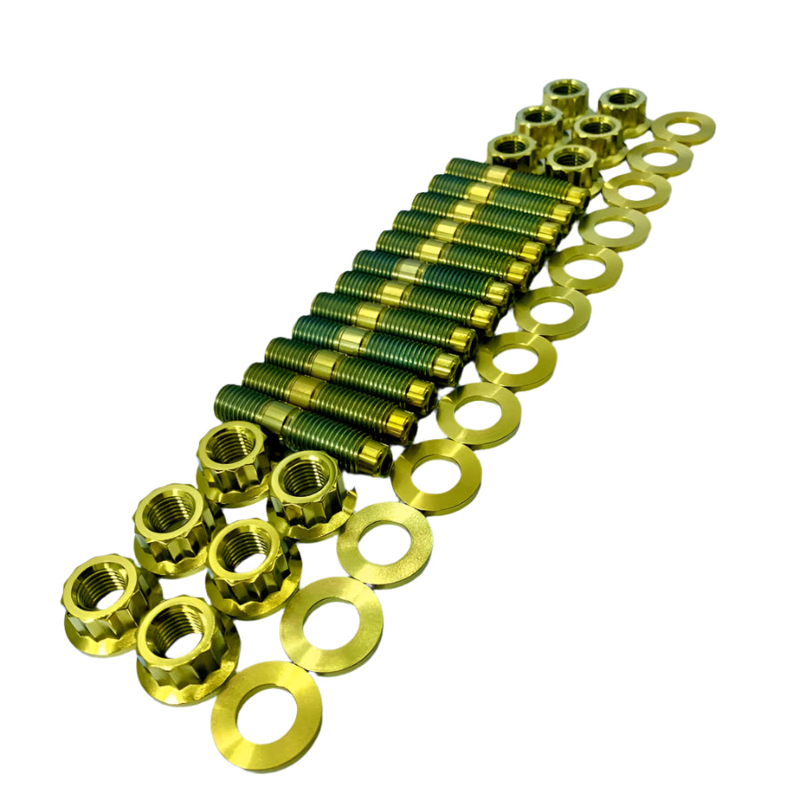 JDC Titanium Exhaust Manifold Stud Kit (RB26) – NTXGlow
